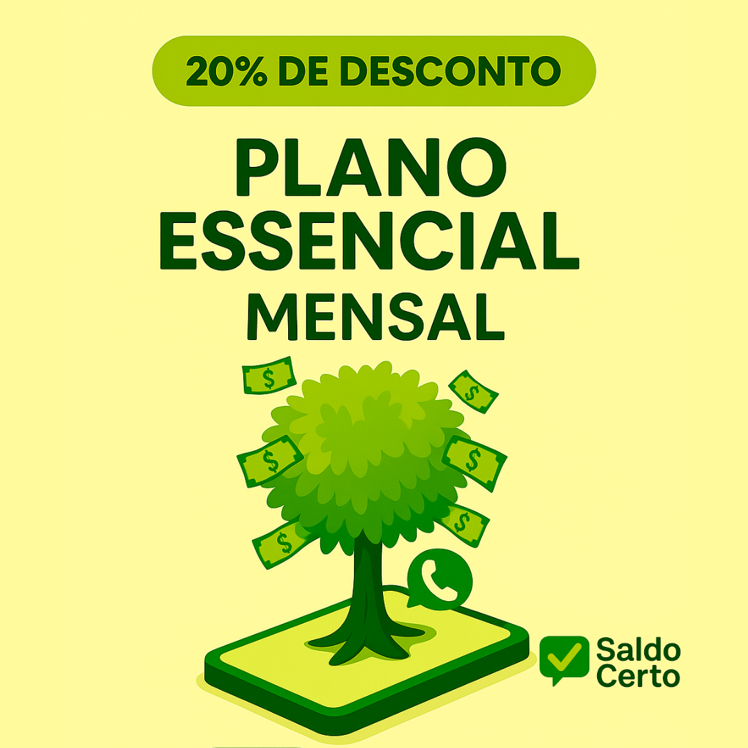 Plano Essencial – Mensal – SaldoCerto